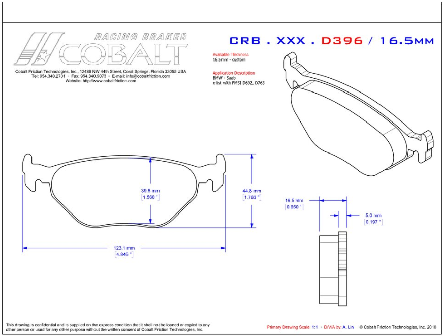 BMW E36 / E30 M3 CRB.XRx.D396 (Rear) - Electron Sport