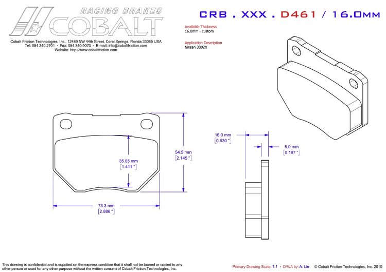 CRB.XRx.D461 (Rear) - Electron Sport