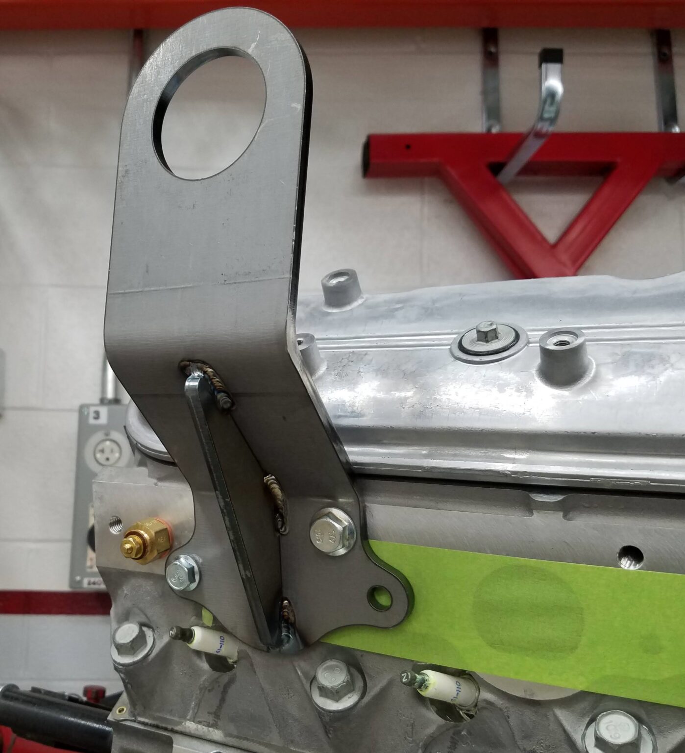 GM LS/LT Gen 3/4/5 Engine Lift Bracket Set - Electron Sport